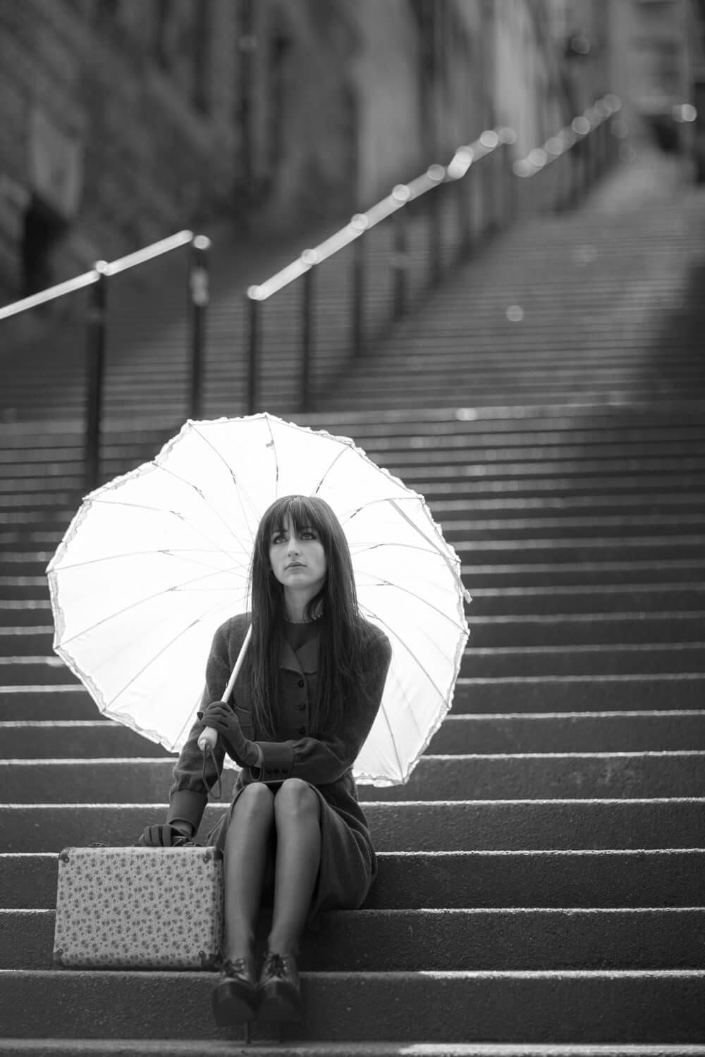 Edinburgh Photography Session inspired by David Bailey
