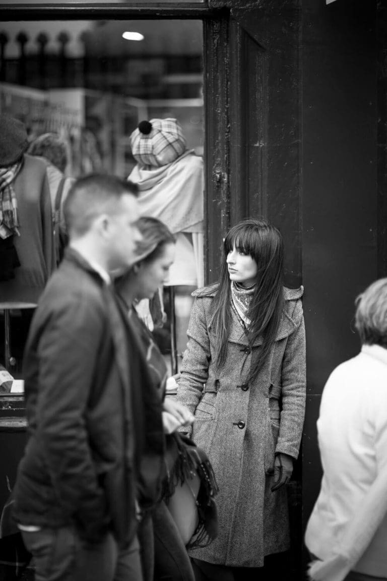 Edinburgh Photography Session inspired by David Bailey